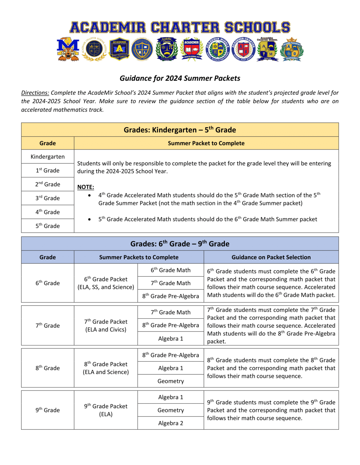 ACSM | Academir Charter School Middle
